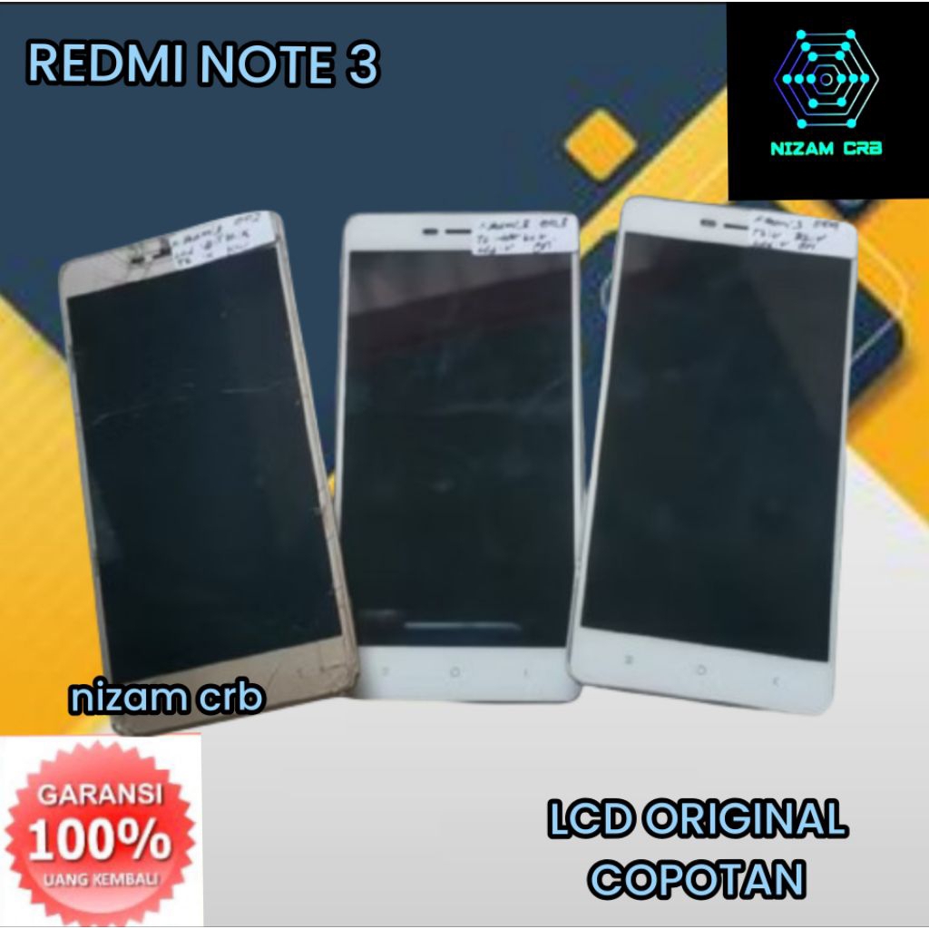 Jual Lcd REDMI Note 3 Original Copotan Bergaransi | Shopee Indonesia