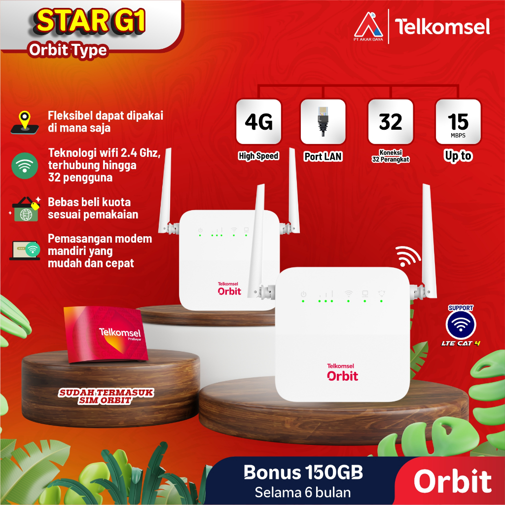 Jual ORBIT STAR G1 - MODEM ORBIT STAR G1 - Telkomsel Orbit Star G1 ...