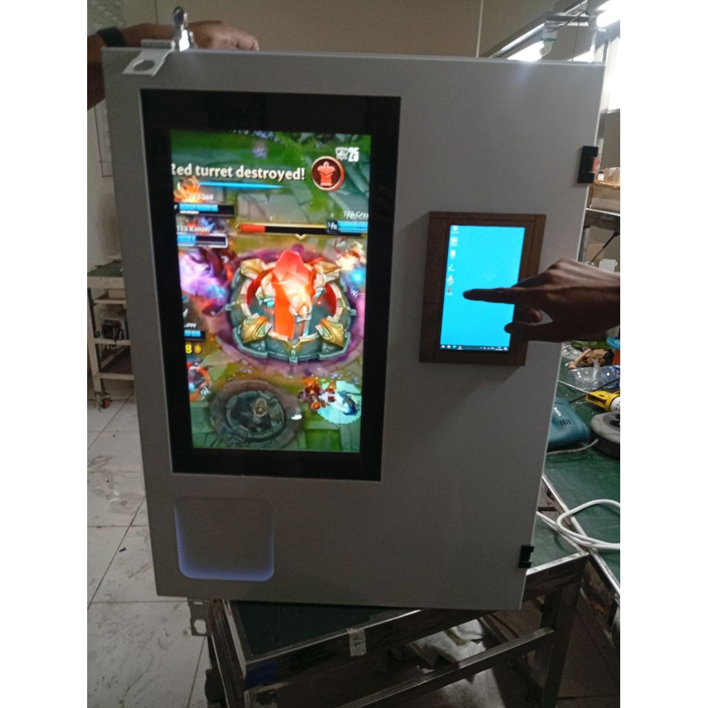 Jual Mini Vending Machine layar LCD 19 Inch untuk Branding Iklan ...