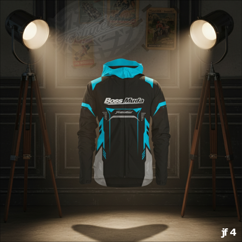 Jual Jaket Racing Custom Parasut Gaya Racing, Bisa Tambah Nama & Nomor ...