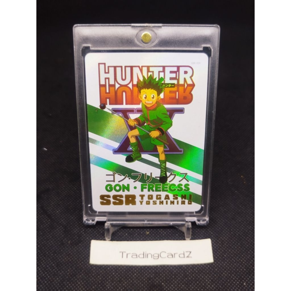 Jual Trading Card Fans Made Card Hunter X Hunter SSR Gon-Freecss #SSR ...