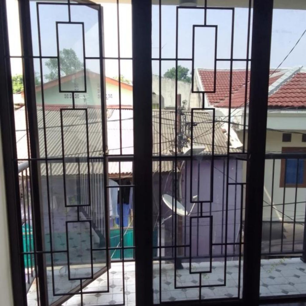 Jual teralis jendela minimalis pengaman rumah ukuran 120×40 besi kuat ...