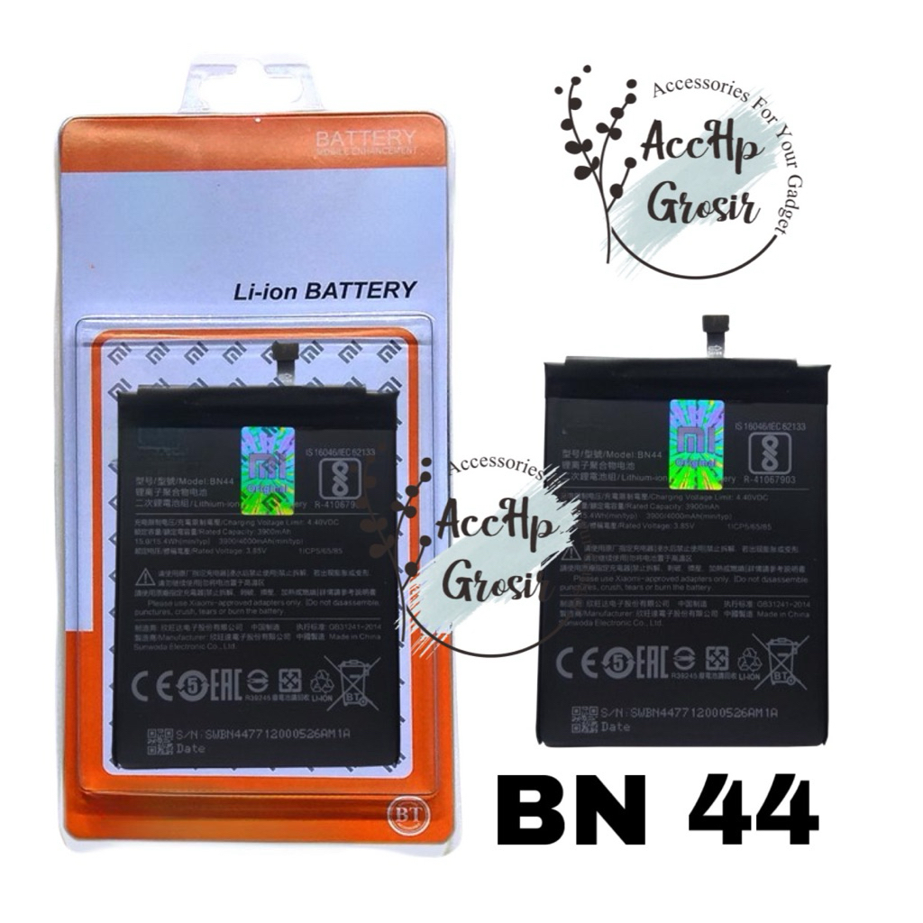 Jual Baterai Batre Redmi 5 Plus BN44 Original Original Batrai Battery ...