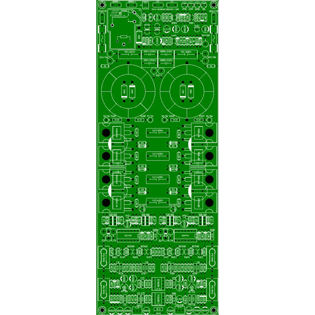 Jual PCB UCD FOLDED FULBRIDGE 8 MOSFET | Shopee Indonesia