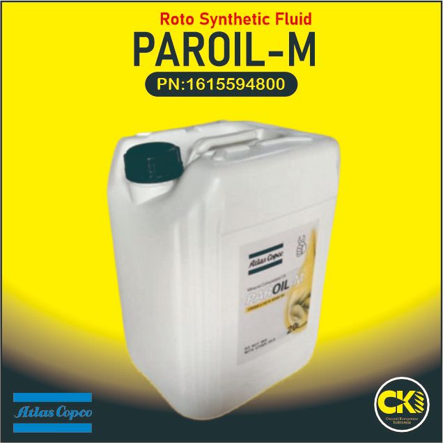Jual ATLAS COPCO OLI KOMPRESOR PAROIL -M PN: 1615594800 COMPRESSOR OIL ...