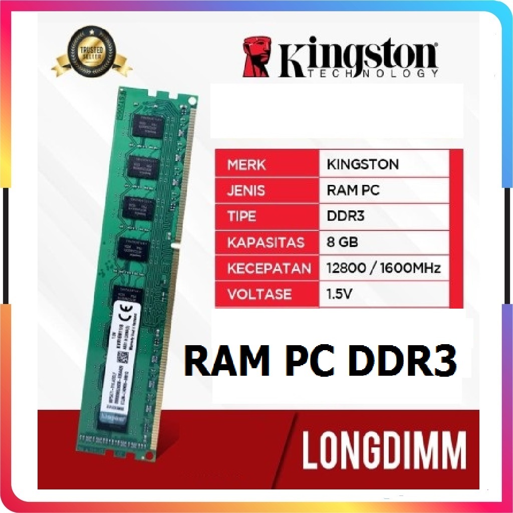 Jual RAM MEMORY PC DDR3 4GB & 8GB / Longdimm ddr3 4GB|8GB | Shopee ...