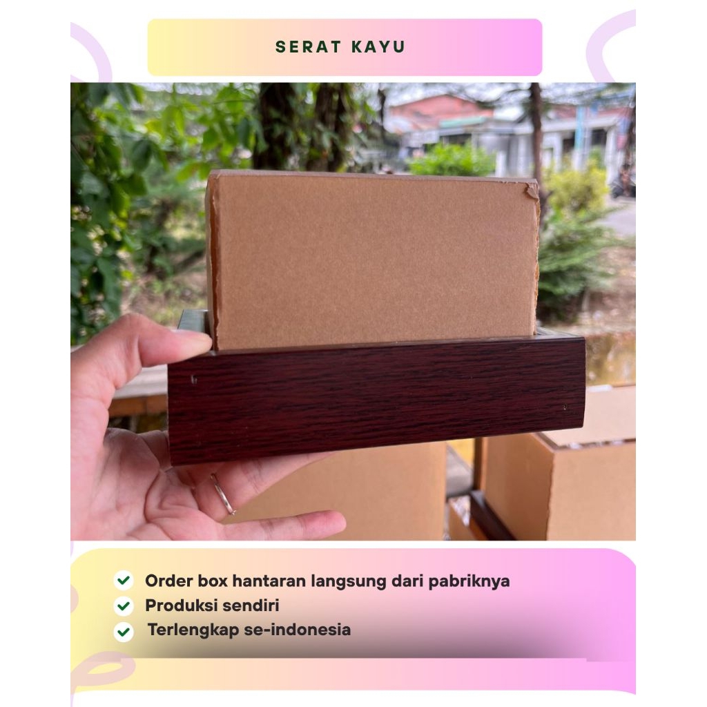 Jual Box hantaran serat kayu dan tutup akrilik | Shopee Indonesia