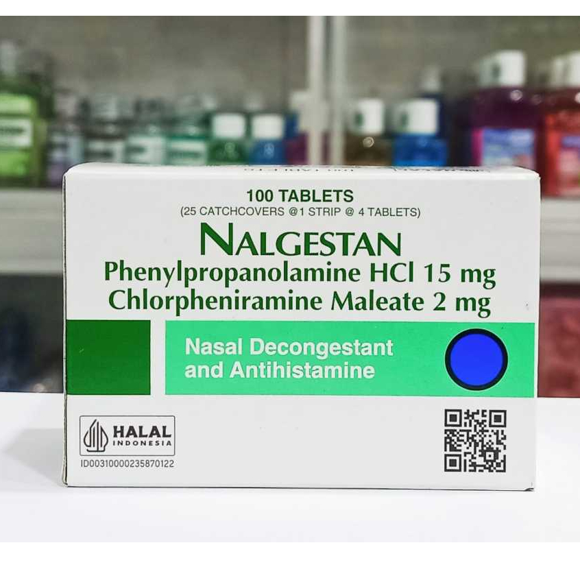 Jual NALGESTAN 1 KOTAK ISI 100 TABLET (25 STRIP) - MENGURANGI FLU ...