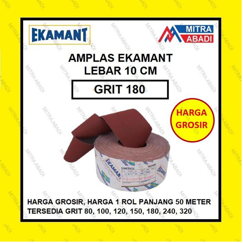 Jual GROSIR Amplas EKAMANT GRIT 180 Amplas Ekamen | Shopee Indonesia