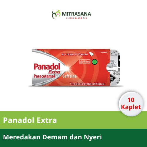Jual Panadol Extra Merah 10 Tablet Nyeri Dan Demam | Shopee Indonesia