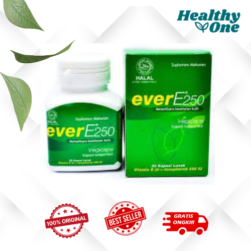 Jual EVER E 250 IU ( 1 BOTOL ISI 30 SOFT CAPSULE) | Shopee Indonesia