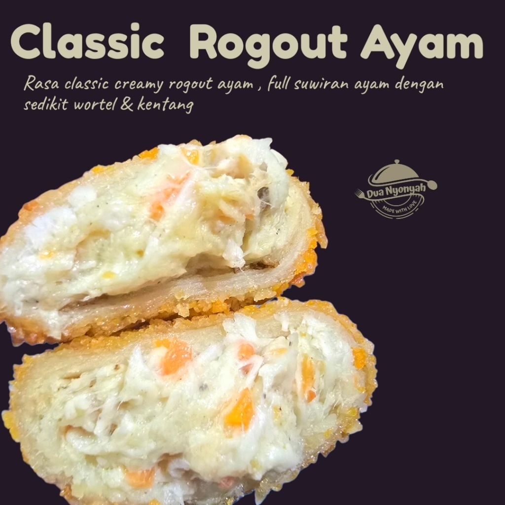 Jual Risol rogout ayam classic / risol frozen rogout ayam classic ...