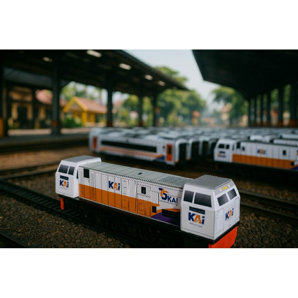Jual miniatur kereta api lokomotif cc206 tanpa baterai | Shopee Indonesia