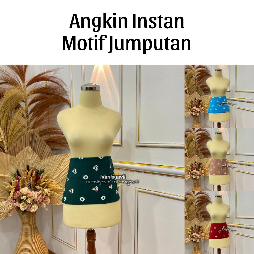 Jual Angkin Instan Jumputan | 1 pcs Angkin Instan Lengkap | Shopee ...
