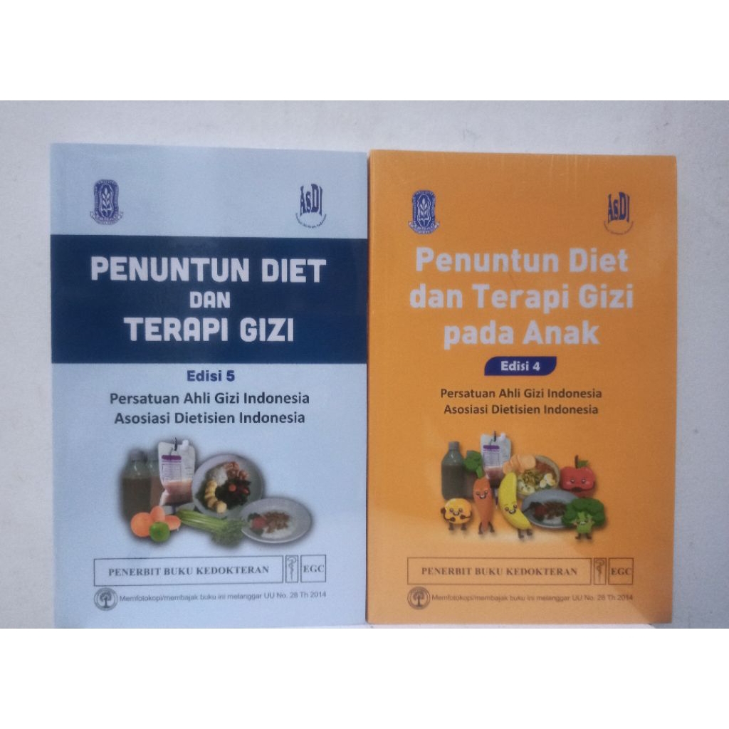 Jual Penuntun Diet dan Terapi Gizi ed.5 & Penuntun Diet Terapi Gizi ...