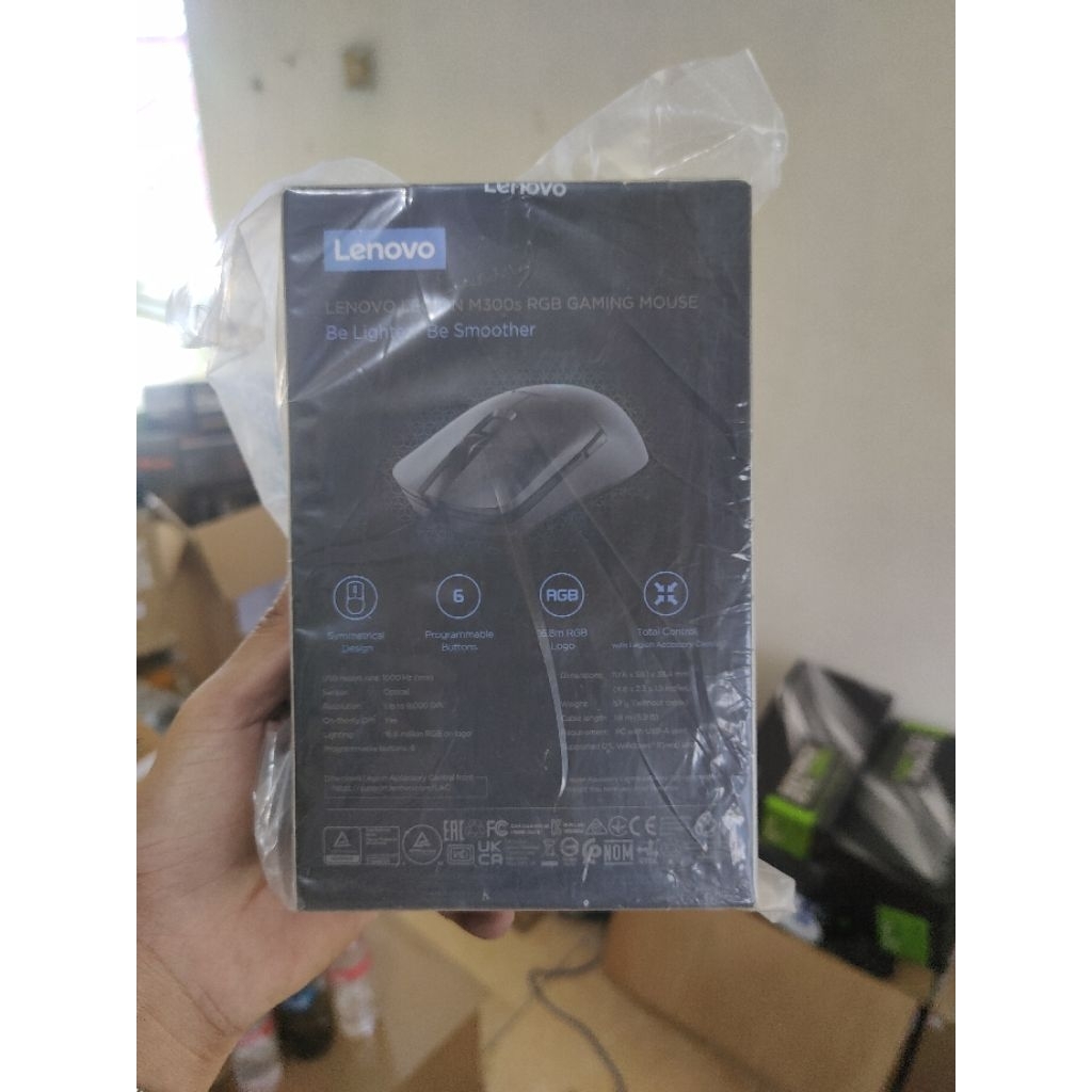 Jual Lenovo Legion M300s RGB Gaming Mouse | Shopee Indonesia