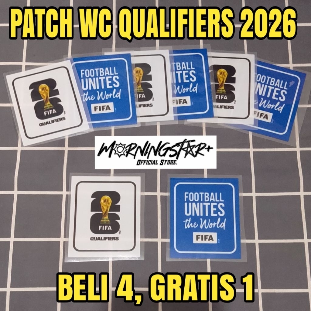 Jual Patch World Cup WC Qualifier 2026 - Sablon DTF | Shopee Indonesia