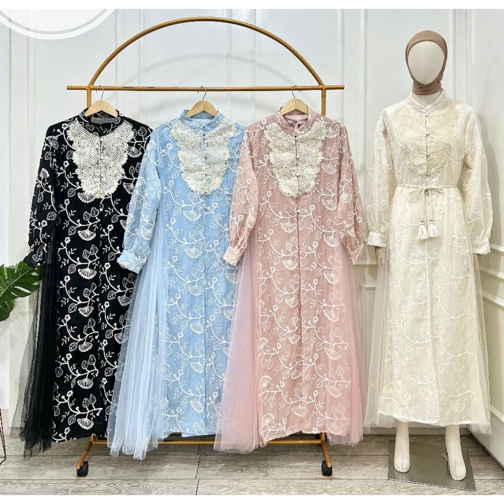 Jual DRES /GAMIS KATBOL MIX TILE SULTAN 2 IN 1 | Shopee Indonesia