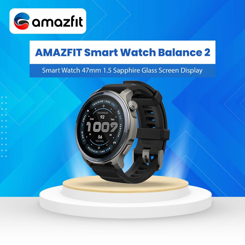Jual AMAZFIT Balance 2 Smart Watch 47mm 1.5 Sapphire Glass Screen ...