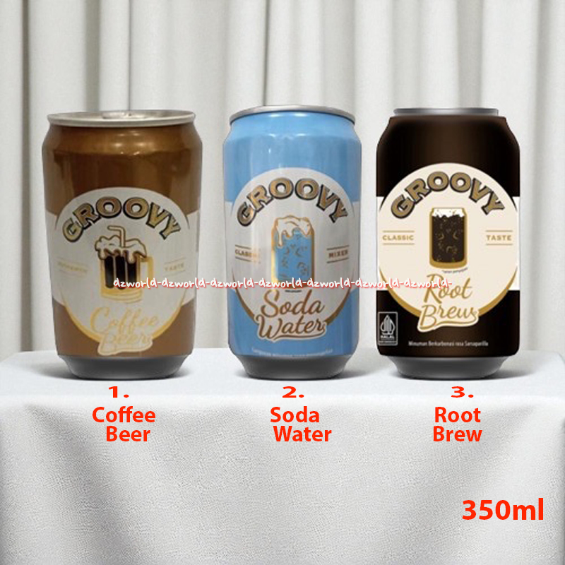 Jual Groovy 330ml Coffee Beers Classic Taste Halal Siap Minum Kemasan ...