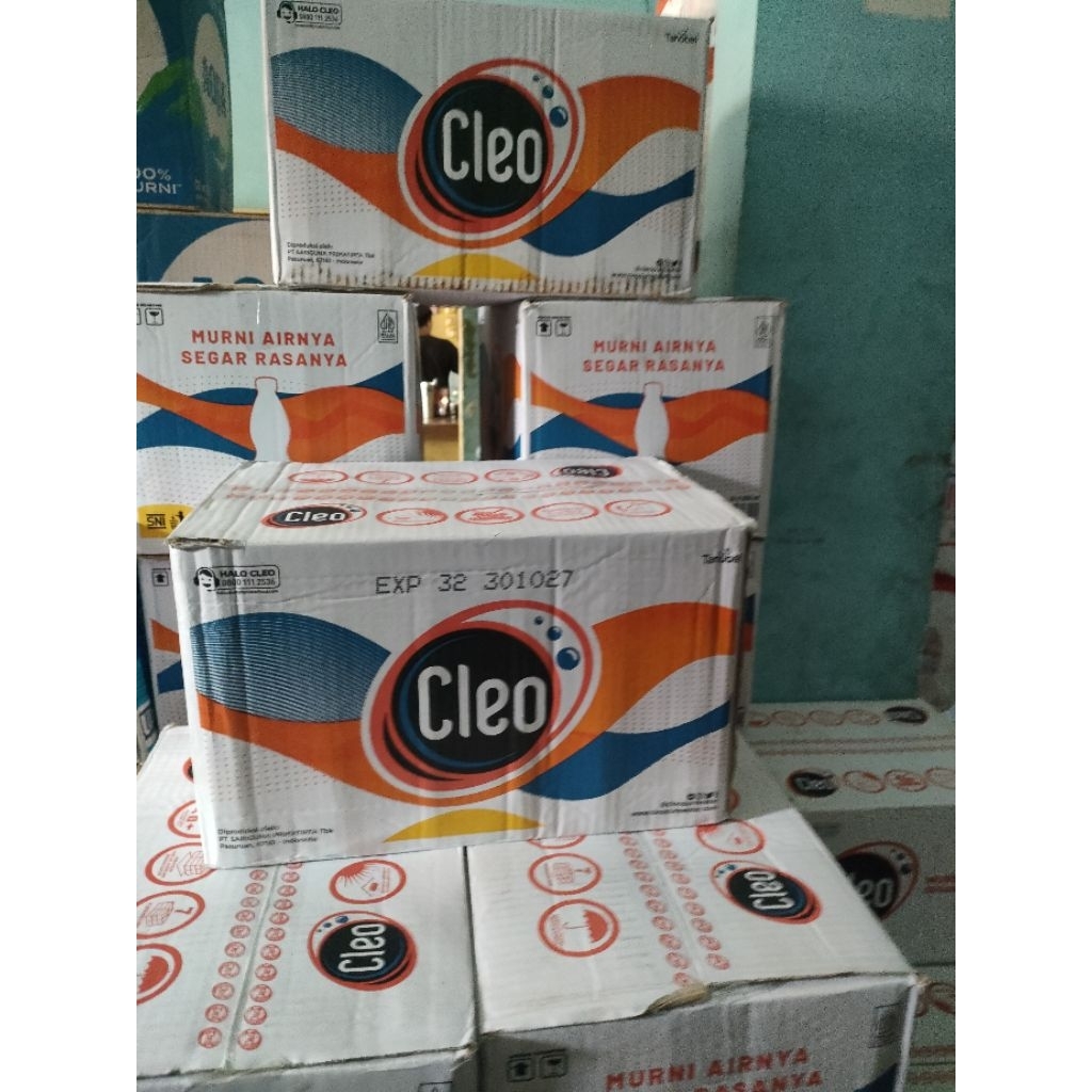Jual Cleo botol tanggung 550ml | Shopee Indonesia