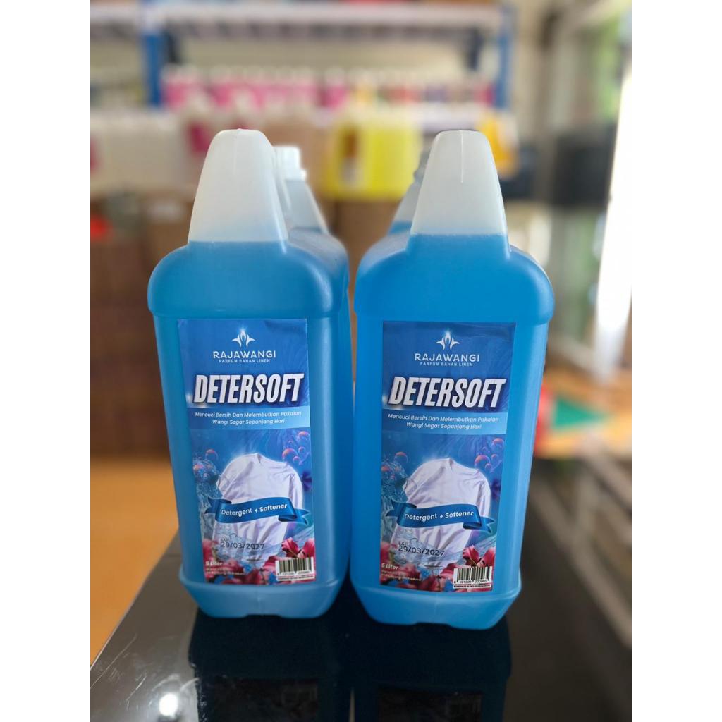 Jual GETWASH - Detergen Cair Detersoft 2in1 (Detergen dan Softener) 5L ...