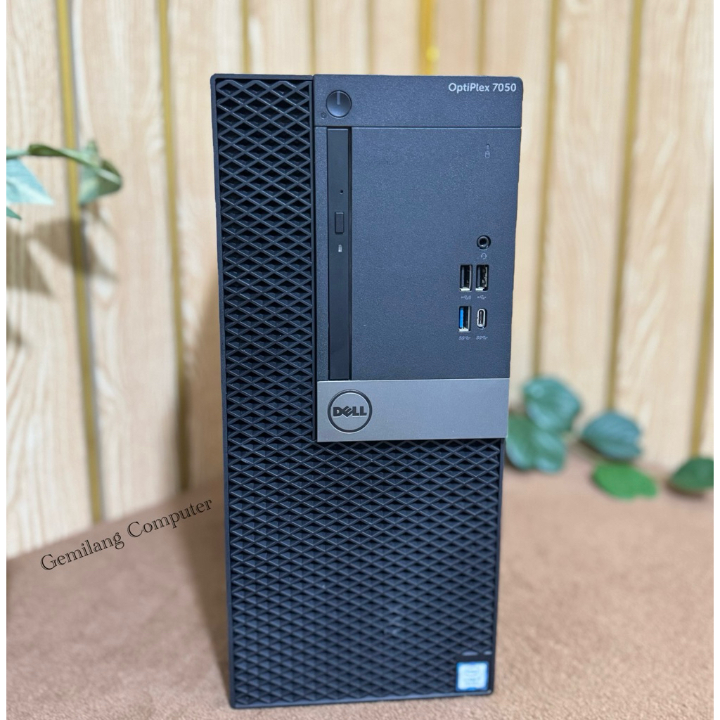 Jual PC DELL OPTIPLEX 7050 MINI TOWER MT CORE I7 7700 GENERASI 7 RAM ...