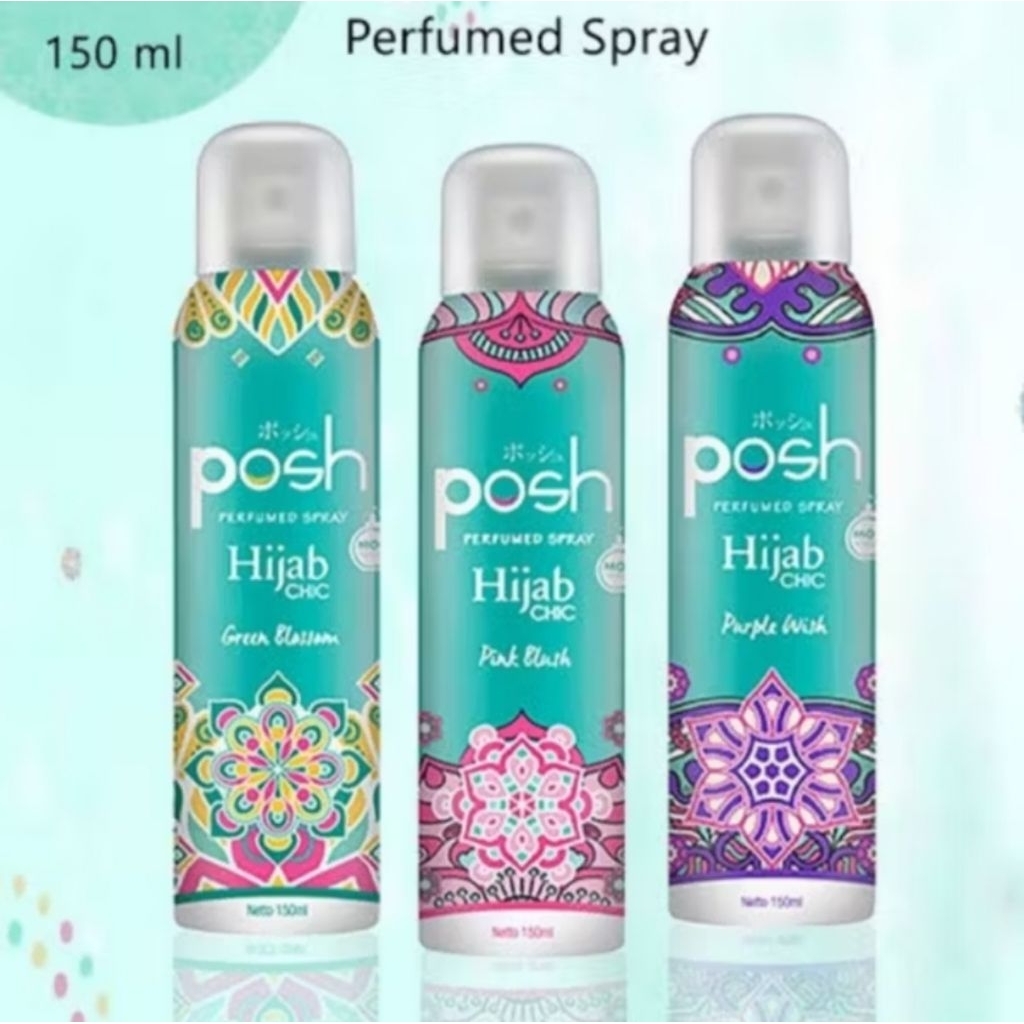 Jual POSH Hijab Chic Body Spray 150 ml. | Shopee Indonesia