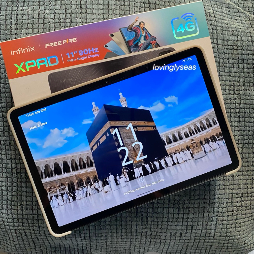 Jual [Preloved] Infinix Tablet Xpad 4/128GB SimCard 4G LTE Tab Pad ...