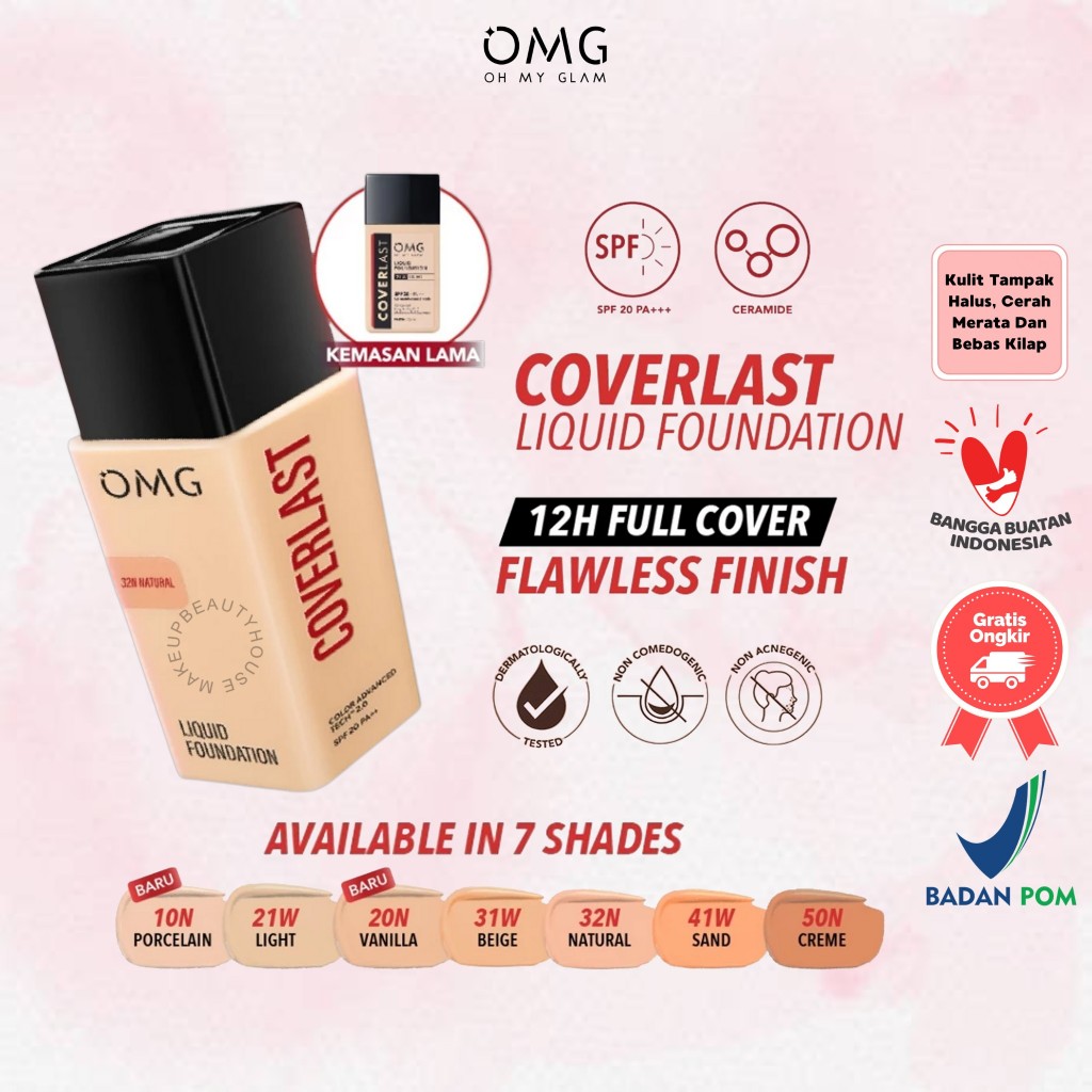 Jual OMG Foundation Terlengkap & Harga Terbaru Juni 2026 | Shopee Indonesia