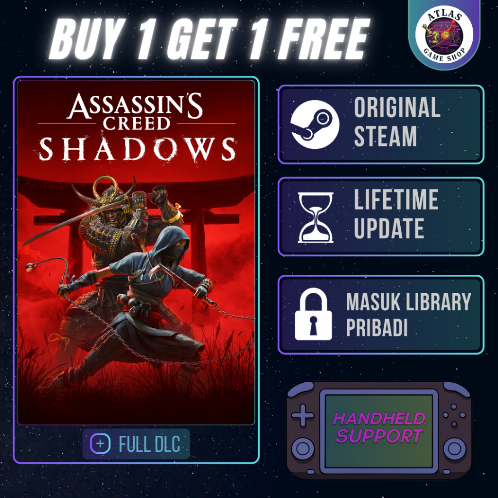 Jual Assassins Creed Shadows Steam PC Game | Shopee Indonesia