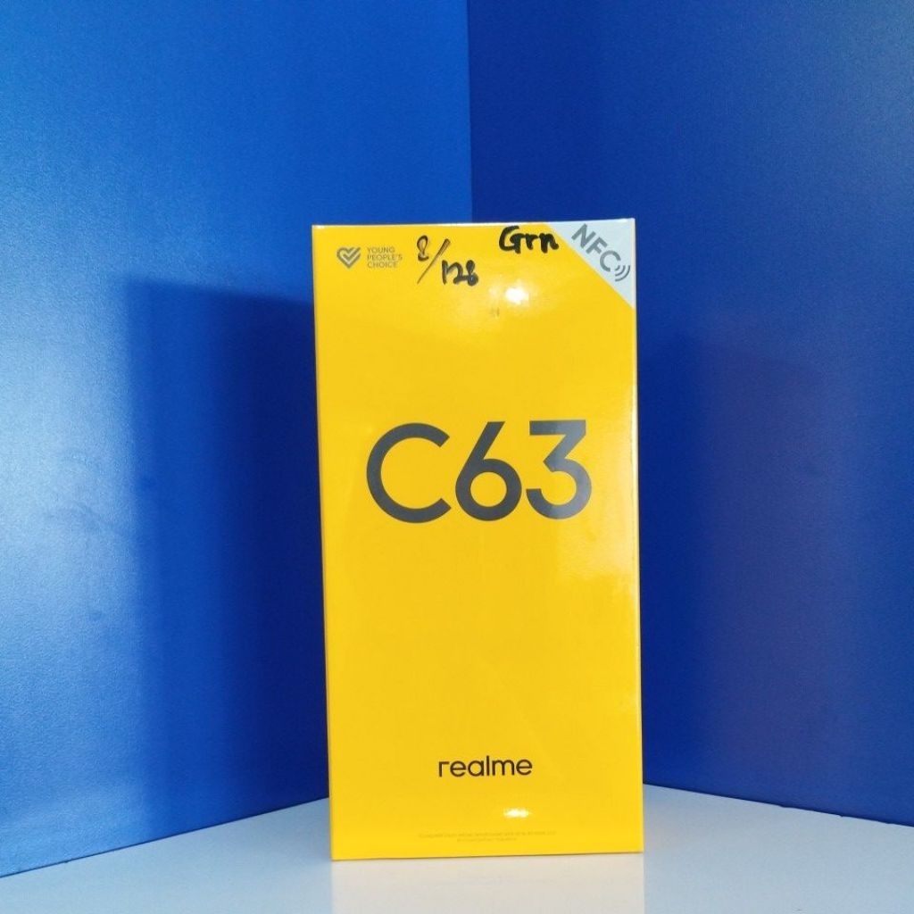Jual Realme C63 Ram 8 Rom 128, Battery 5000mAh 45W Fast Charge | Shopee ...