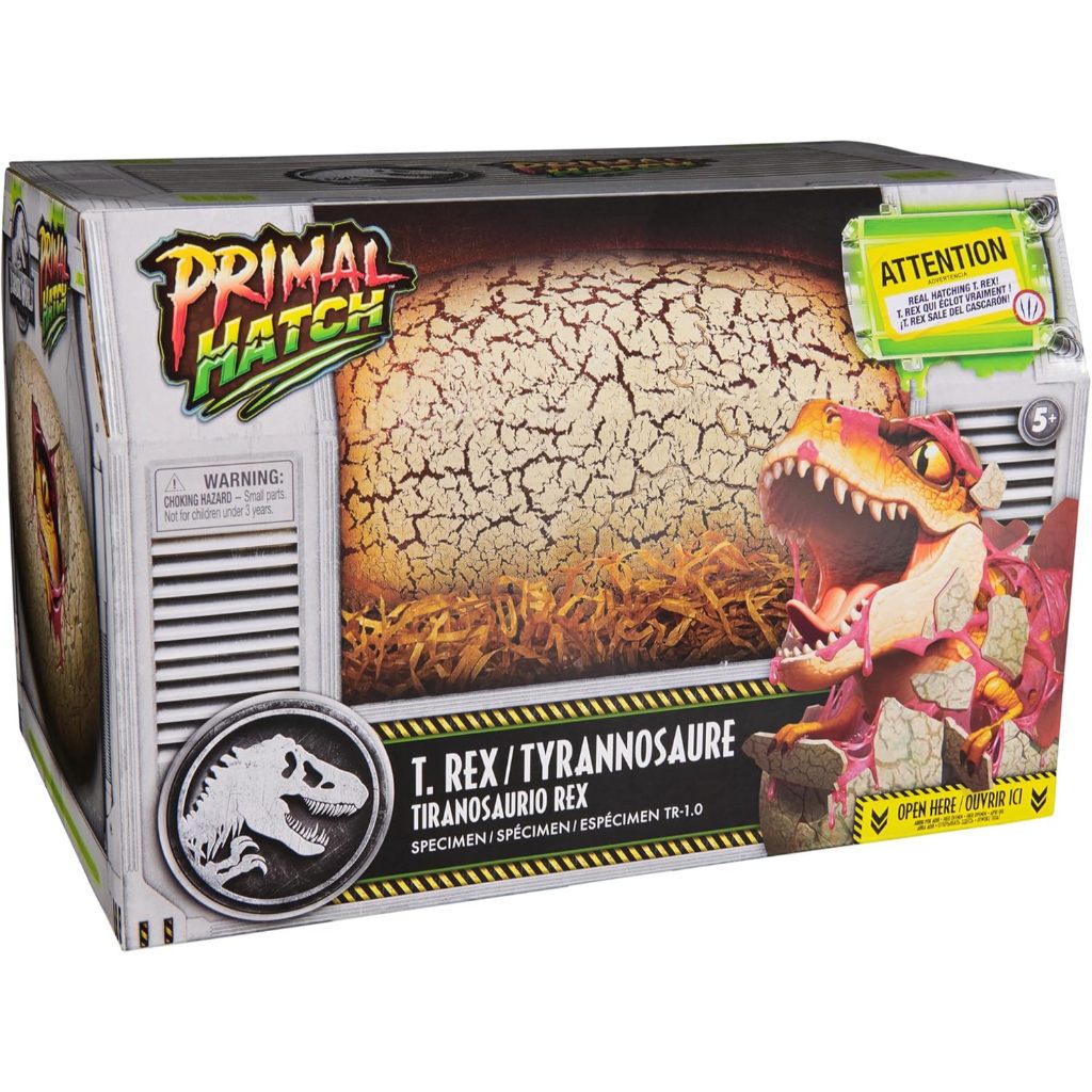 Jual Primal Hatch Jurassic World Interactive Toy Dinosaur & Egg, Hatch ...