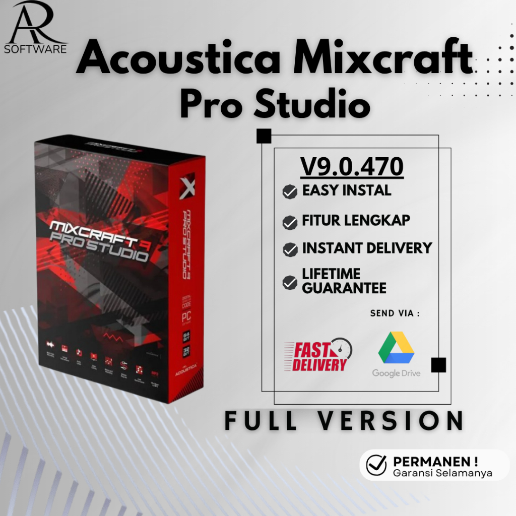 Jual Acoustica Mixcraft Pro Studio v9.0.470 |Full Version (Versi ...