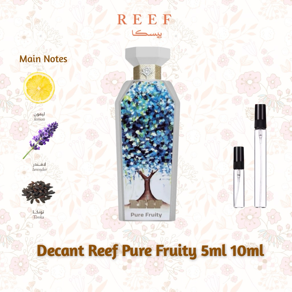 Jual Decant Parfum REEF PURE FRUITY 5ml 10ml Ori Saudi / Travel Size ...