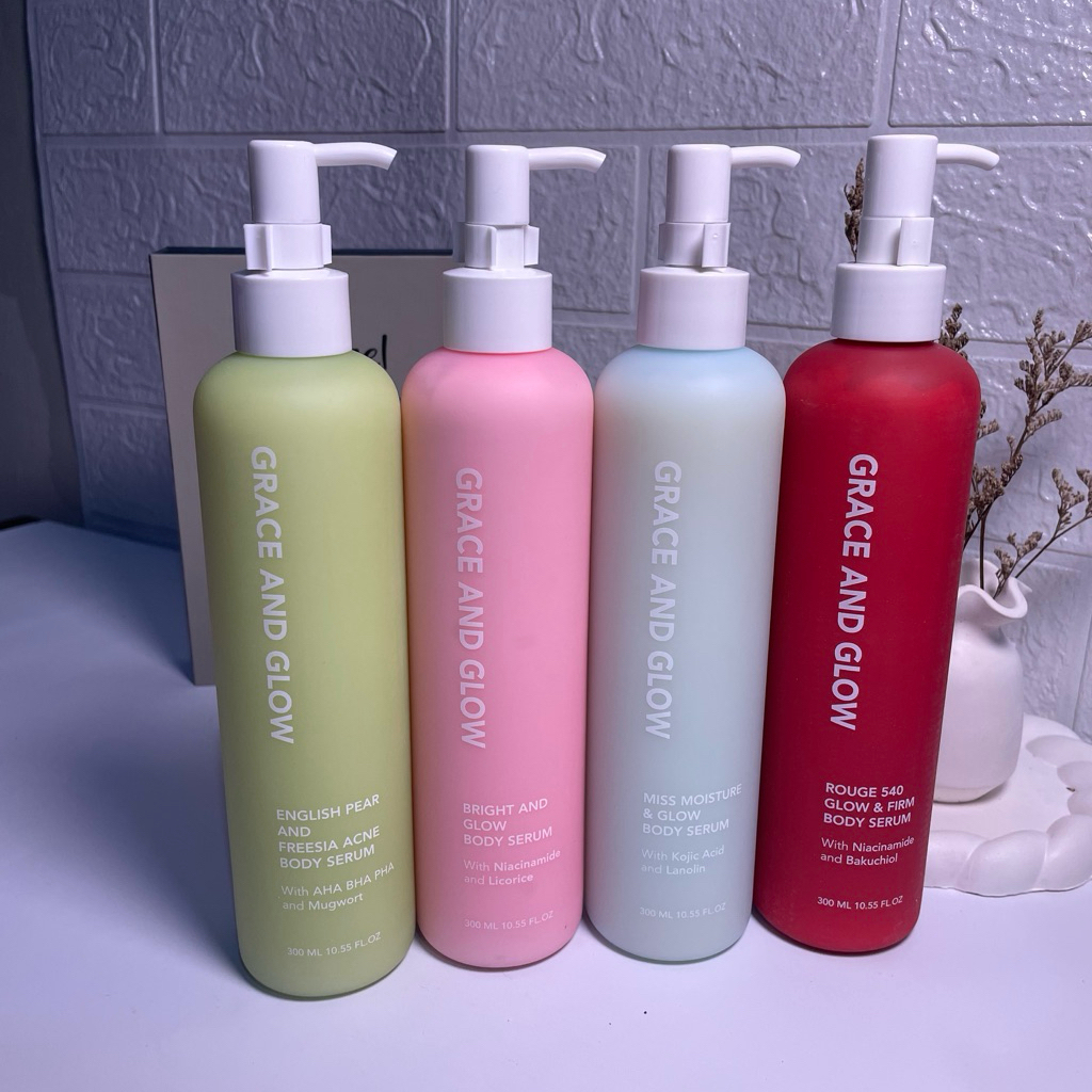 Jual grace and glow body serum | hand and body lotion 300 ml | Shopee ...