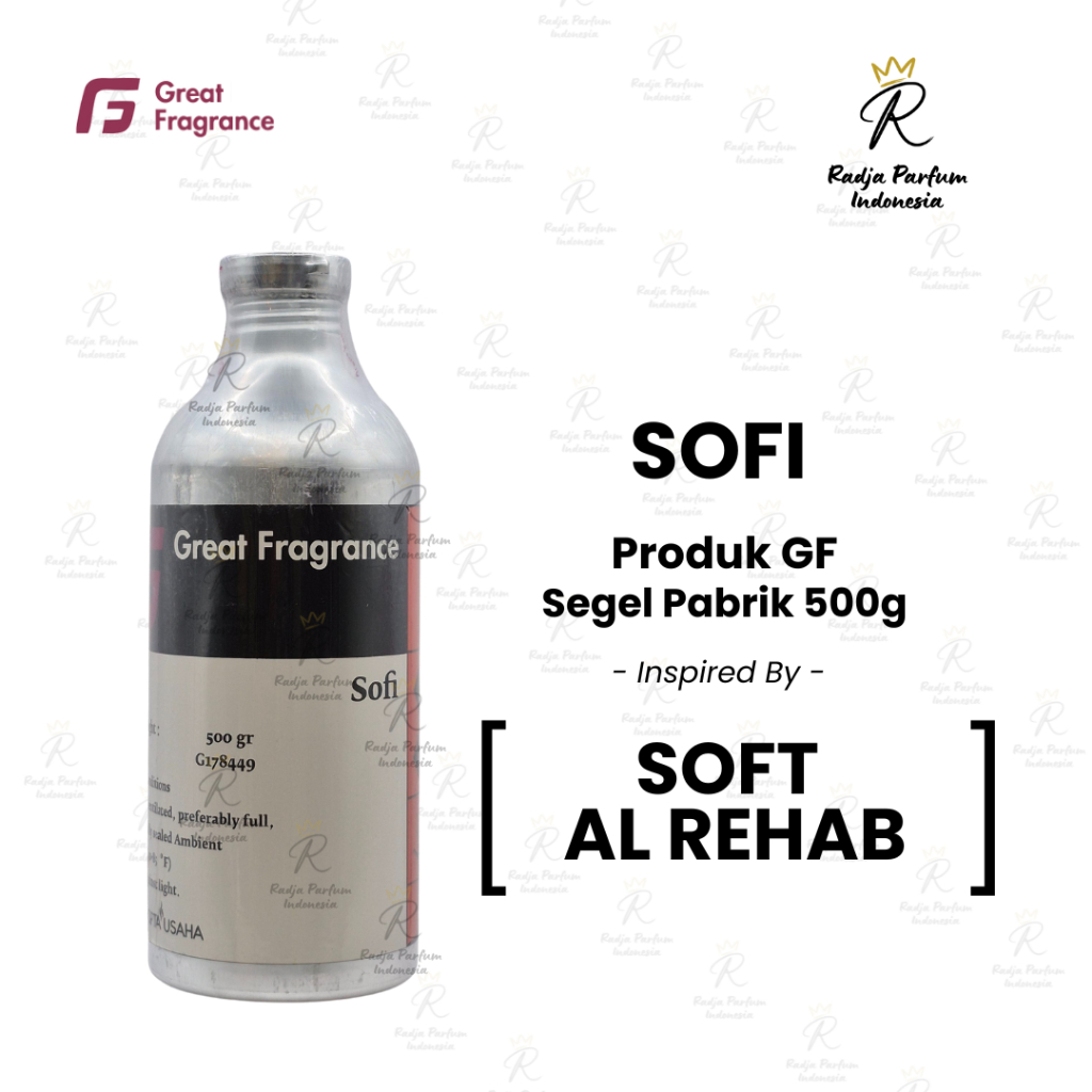 Jual Bibit Parfum Sofi Great Fragrance Segel Pabrik 500 Gram Searah ...