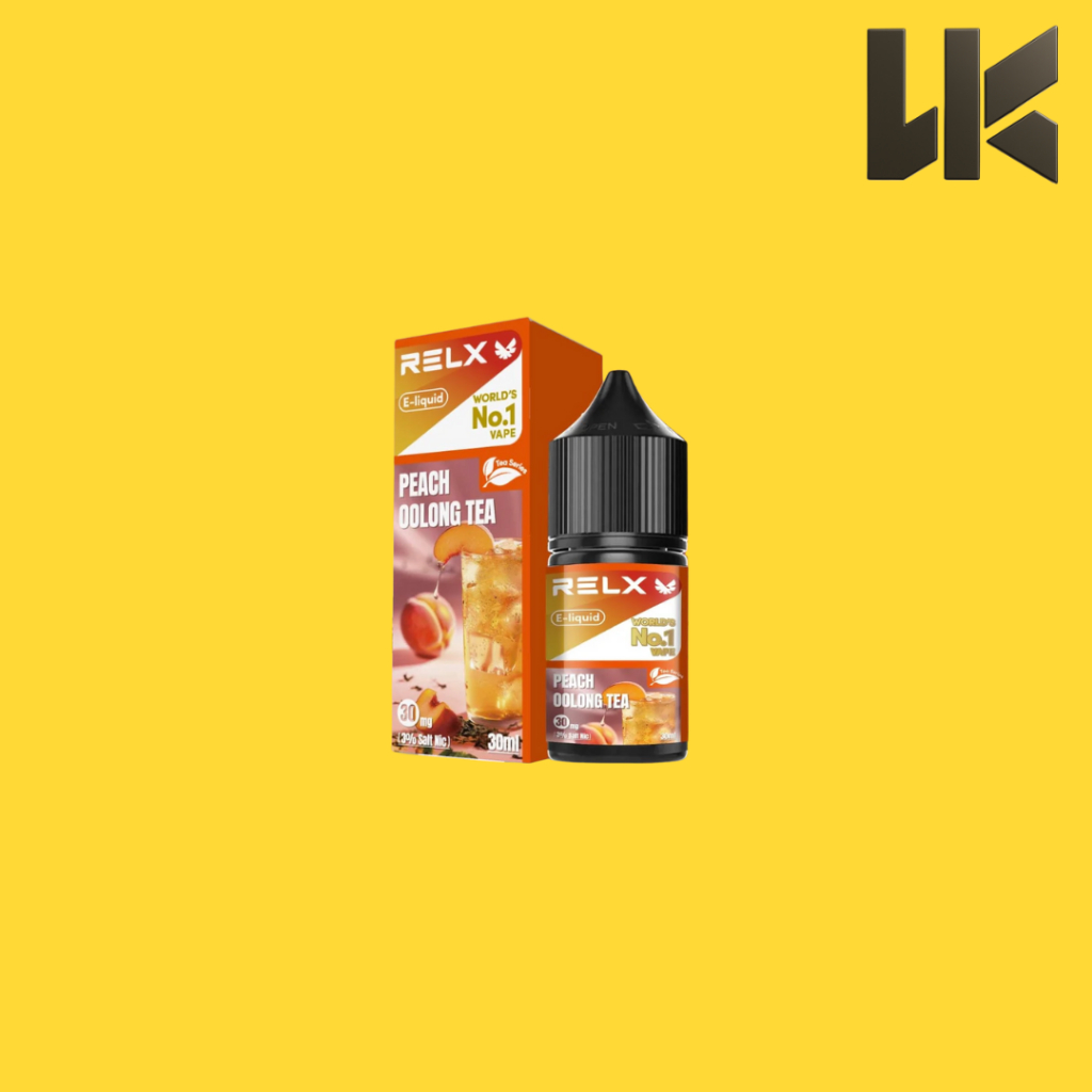 Jual RELX E-LIQUID PEACH OOLONG TEA 30mg 30ml SALTNIC | Shopee Indonesia