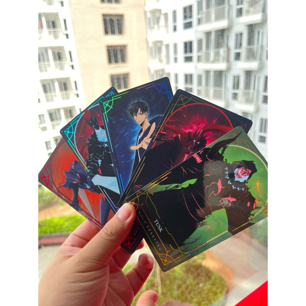 Jual SOLO LEVELING COLLECTIBLE TAROT CARD X POINT COFFEE INDOMARET ...