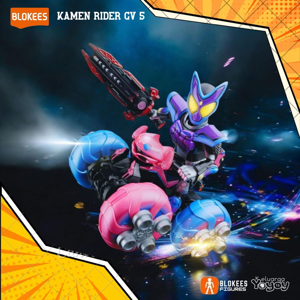 Jual Blokees Kamen Rider GV5 (Set) | Shopee Indonesia