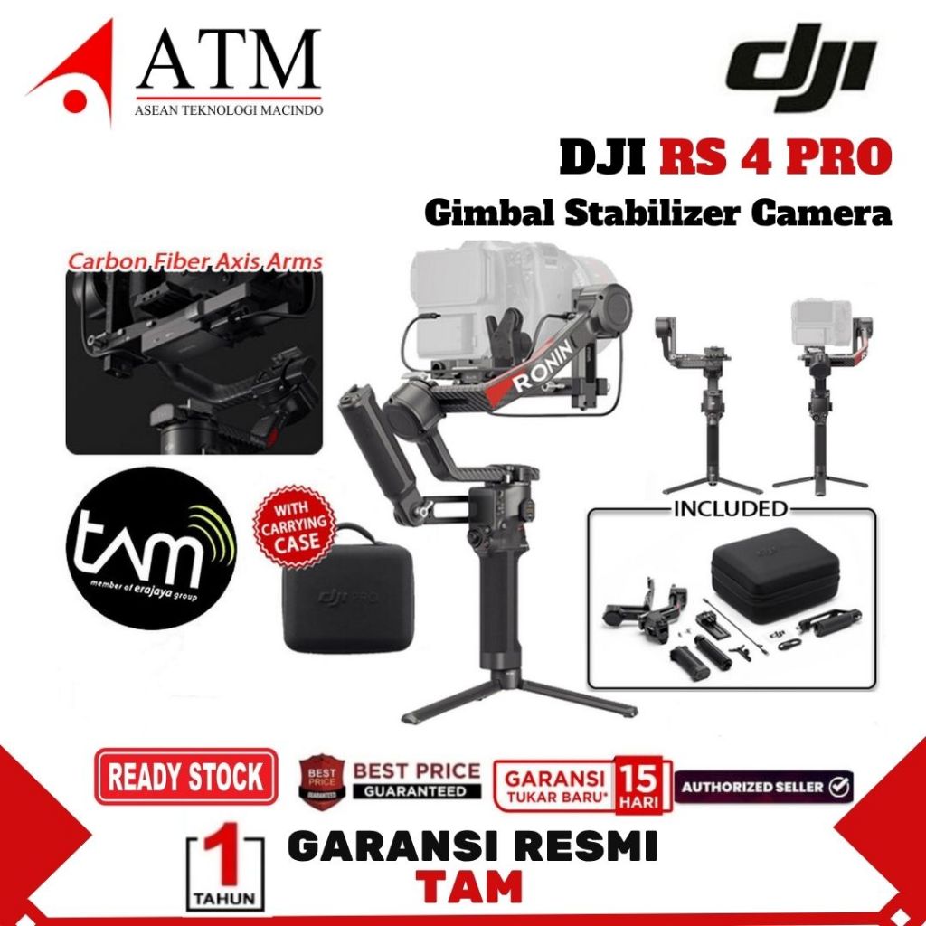 Jual DJI RS 4 Pro Gimbal Stabilizer Camera DJI Ronin S4 DJI RS4 Pro ...