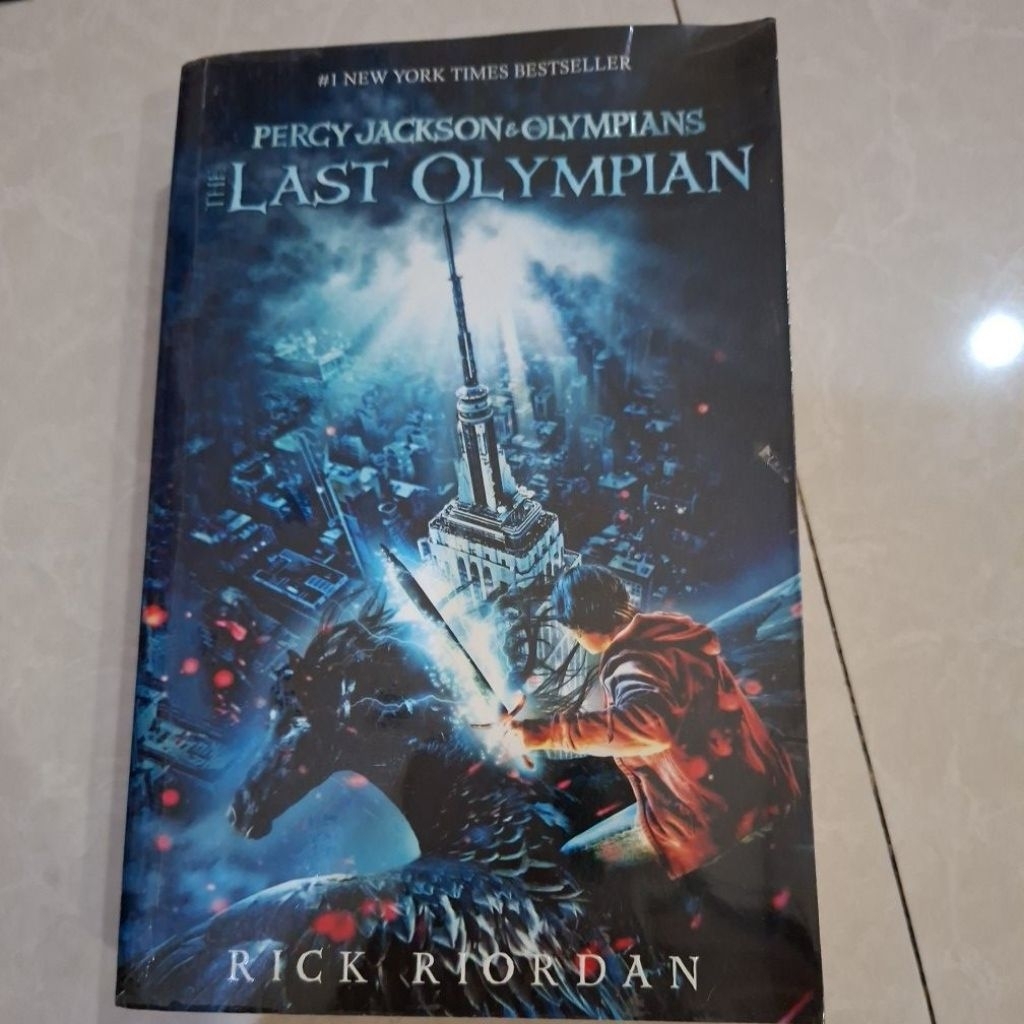 Jual Percy Jackson Olympians Last Olympian | Shopee Indonesia