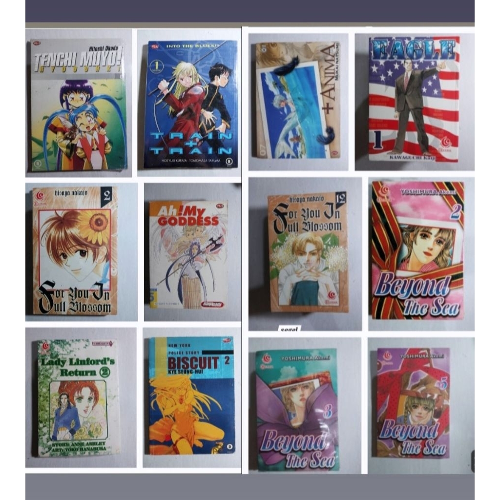 Jual Preloved Komik Murah m&c! & Level Comics: Eagle, Cherry, Tenchi ...