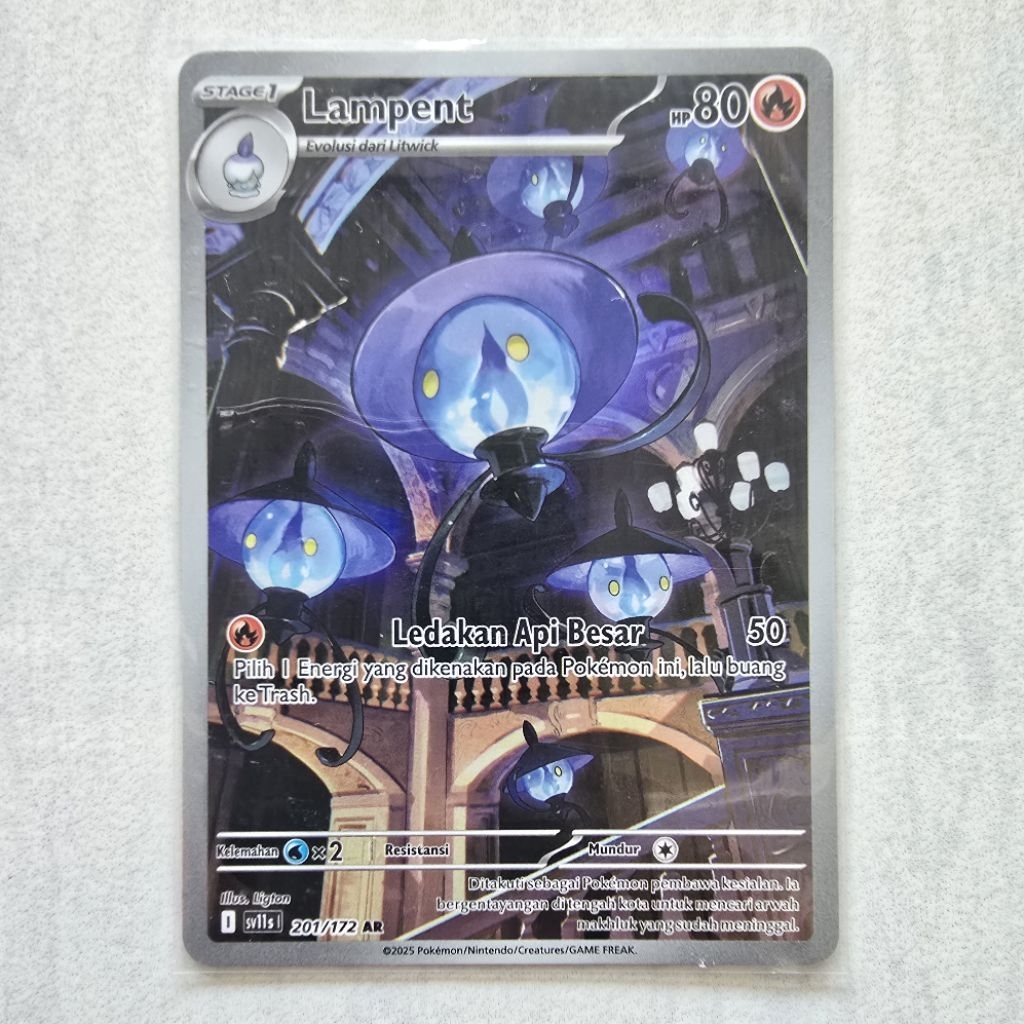 Jual Lampent AR Seri Hitam Putih sv11s 201/172 - Kartu Pokemon TCG ...