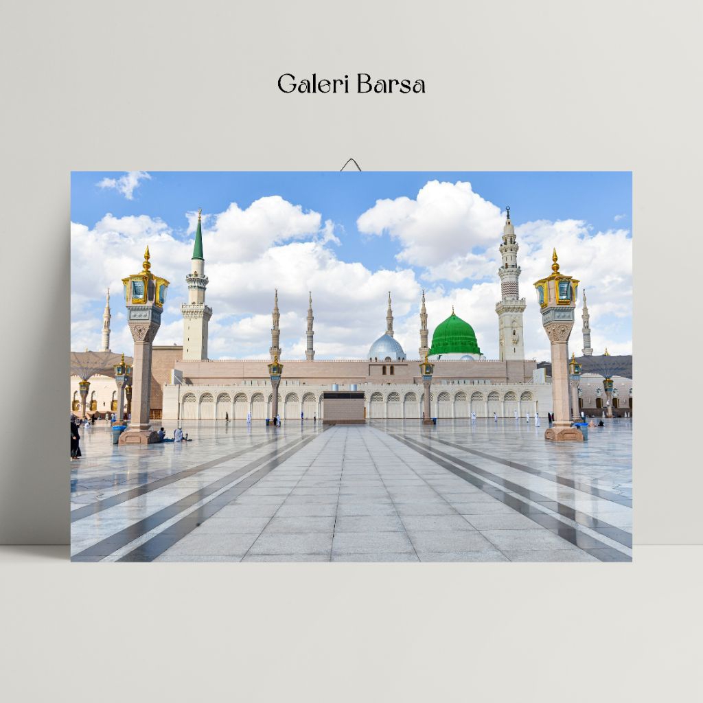 Jual Galeribarsa Nabawi Mosque and green Doom - Qubah hijau masjid ...
