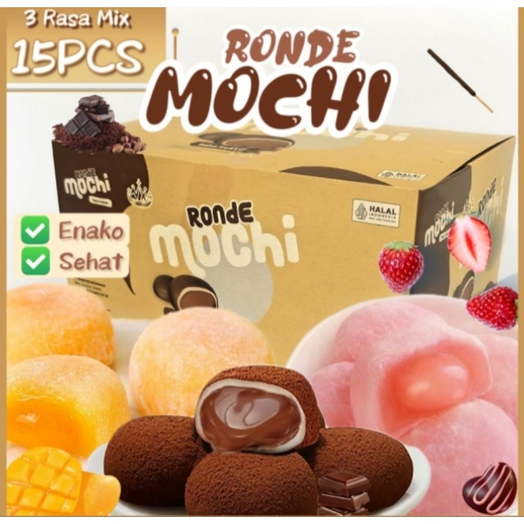 Jual RONDE MOCHI / ISI 15 PCS BISA MIX RASA | Shopee Indonesia