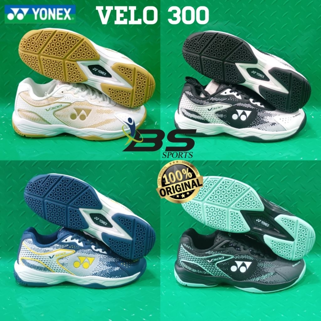 Jual SEPATU BADMINTON YONEX VELO 300 ANAK DEWASA ORIGINAL | Shopee ...