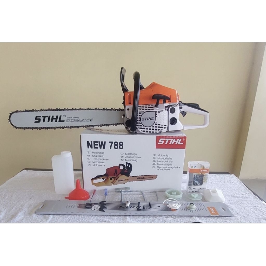 Jual Mesin Chainsaw Stihl NEW 788 Bar Laser 25 inch Komplit Siap Pakai ...