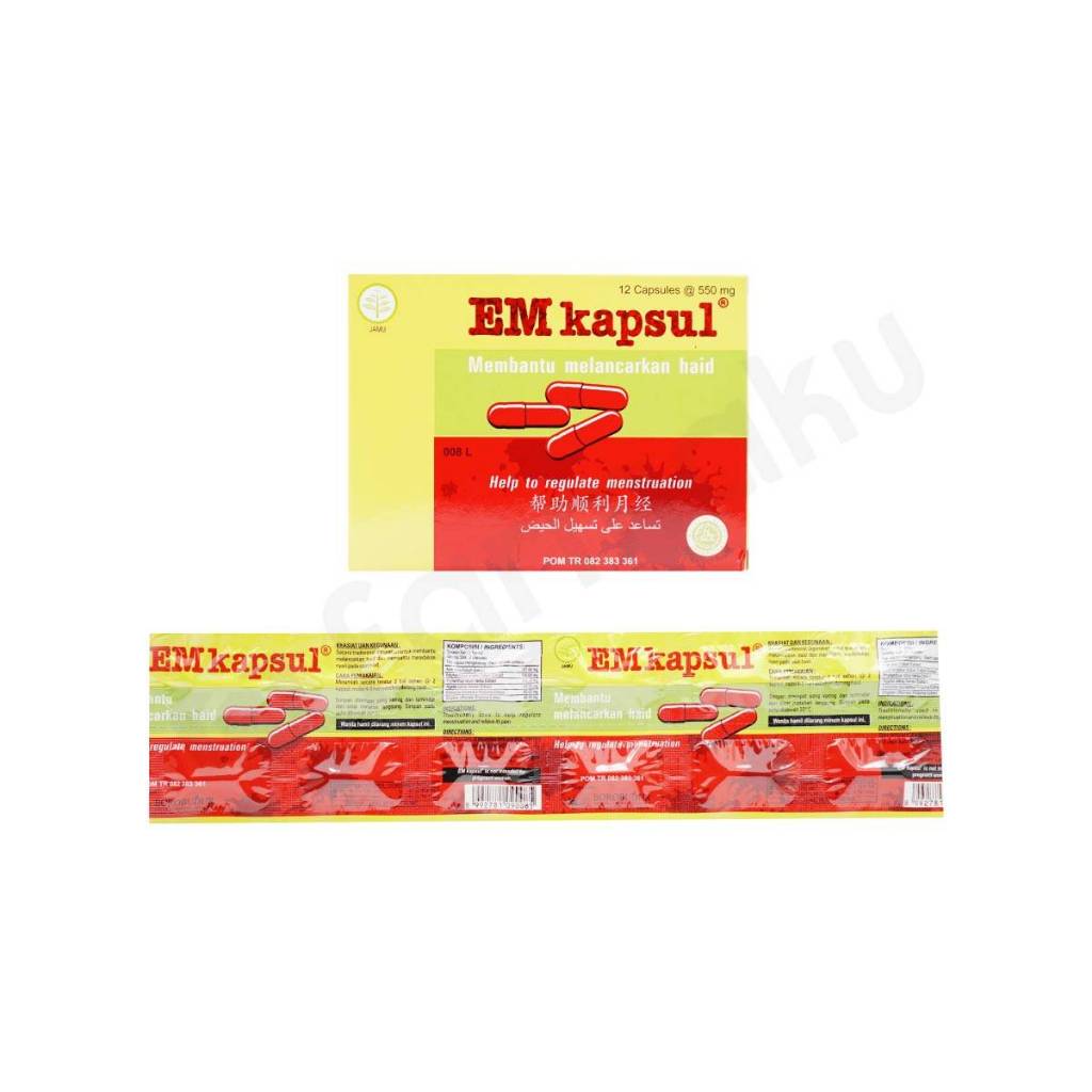 Jual Em Kapsul Box 12 Capsule | Shopee Indonesia