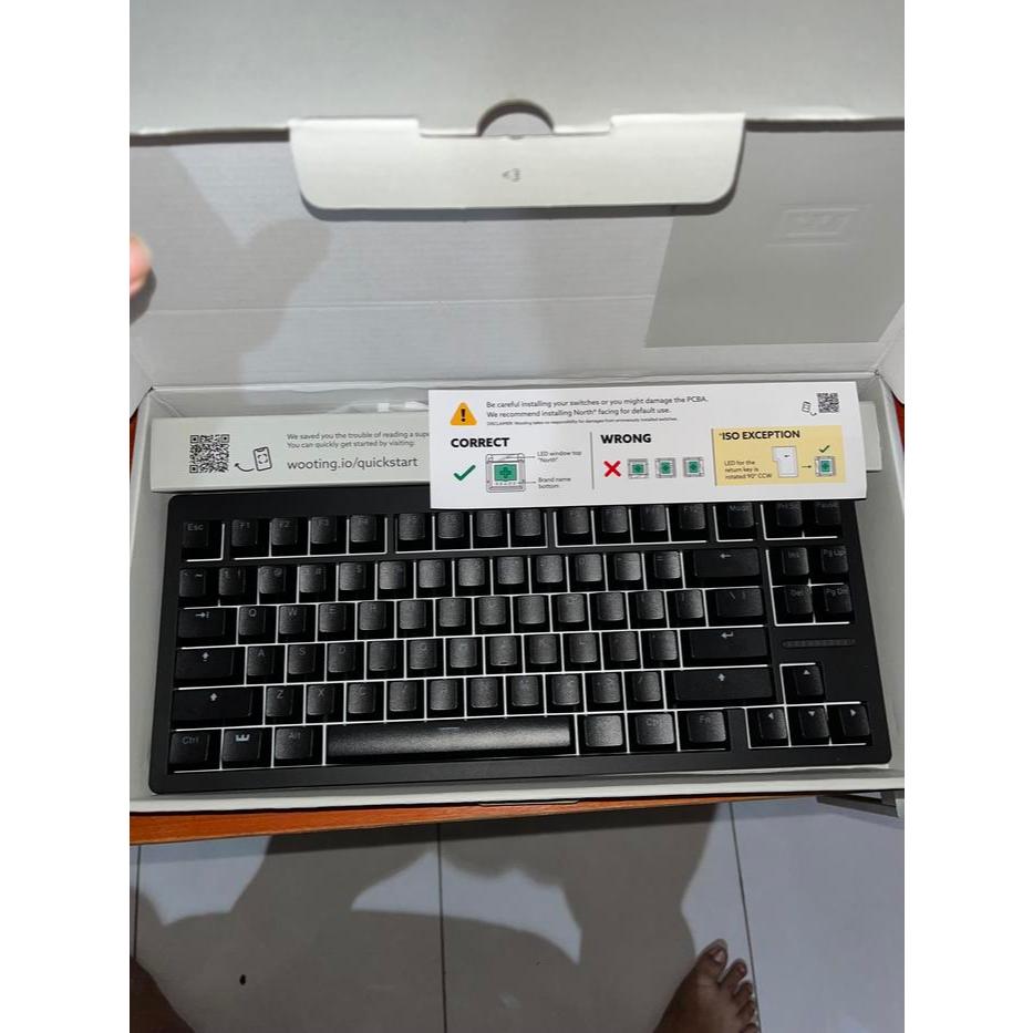 Jual Wooting 80HE SOCD Wired - Rapid Trigger - Keyboard Gaming - PCR ...